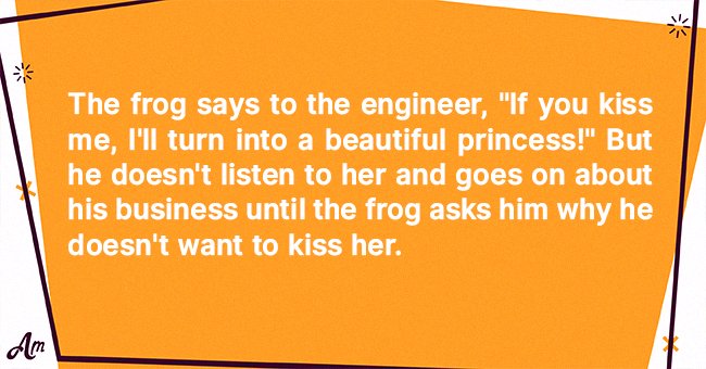 Daily Joke: An Engineer Meets a Talking Frog