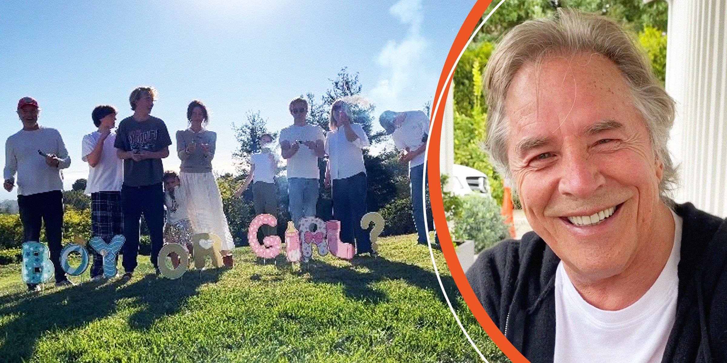 'It's a Girl!': Don Johnson, 72, & Wife of 23 Years Had Gender Reveal Party