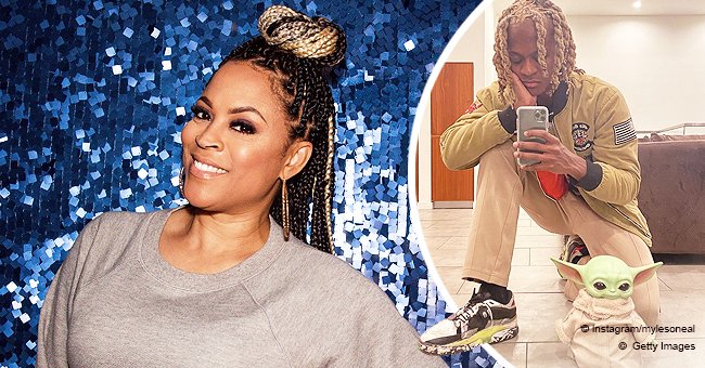 Shaunie O'Neal's Eldest Son Myles Flaunts Blonde Dreadlocks Posing in ...