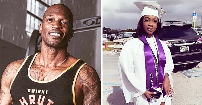 Former NFL Star Chad Johnson Shows Daughter Chade Posing in a White ...