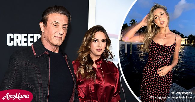 Sylvester Stallone's Beautiful Daughter Sophia Flaunts Her Curves in ...