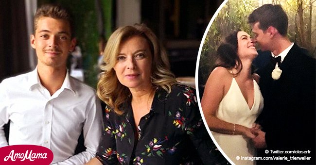 Valérie Trierweiler en fête : son fils Leonard a épousé sa compagne ...