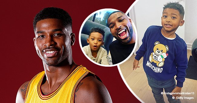 Tristan Thompson & Ex Jordan Craig Post Rare Photos of Son Prince on ...