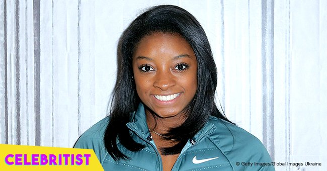 Simone Biles flaunts legs in mini skirt and black heels on girls' night out