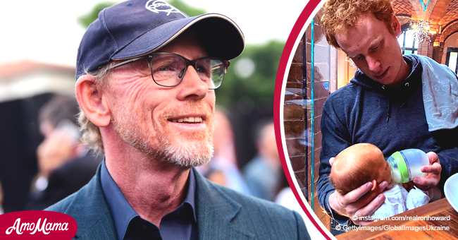 Ron Howard Shares Photos of Daughter Paige & Son Reed Holding His ...