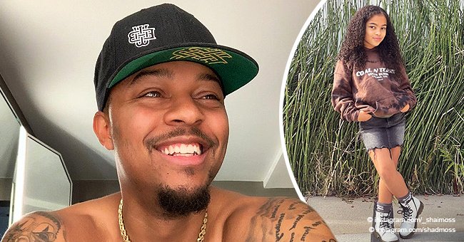 Bow Wow's Daughter Shai Flaunts Her Beautiful Curly Hair Posing in a ...
