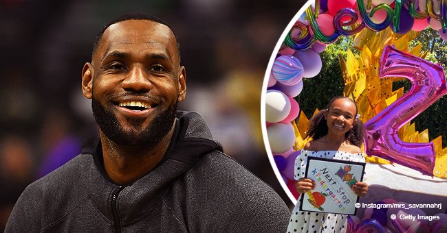 LeBron James' Only Daughter Zhuri Celebrates Graduation