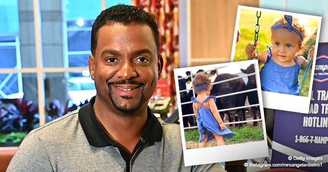 Alfonso Ribeiro's Baby Daughter Ava Enjoys a Day Out in the Sun in an ...