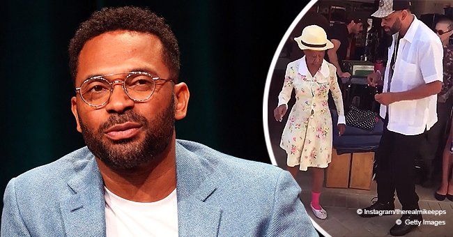 Mike Epps Sings and Dances on Street with Late 97-Year-Old Lady in a ...