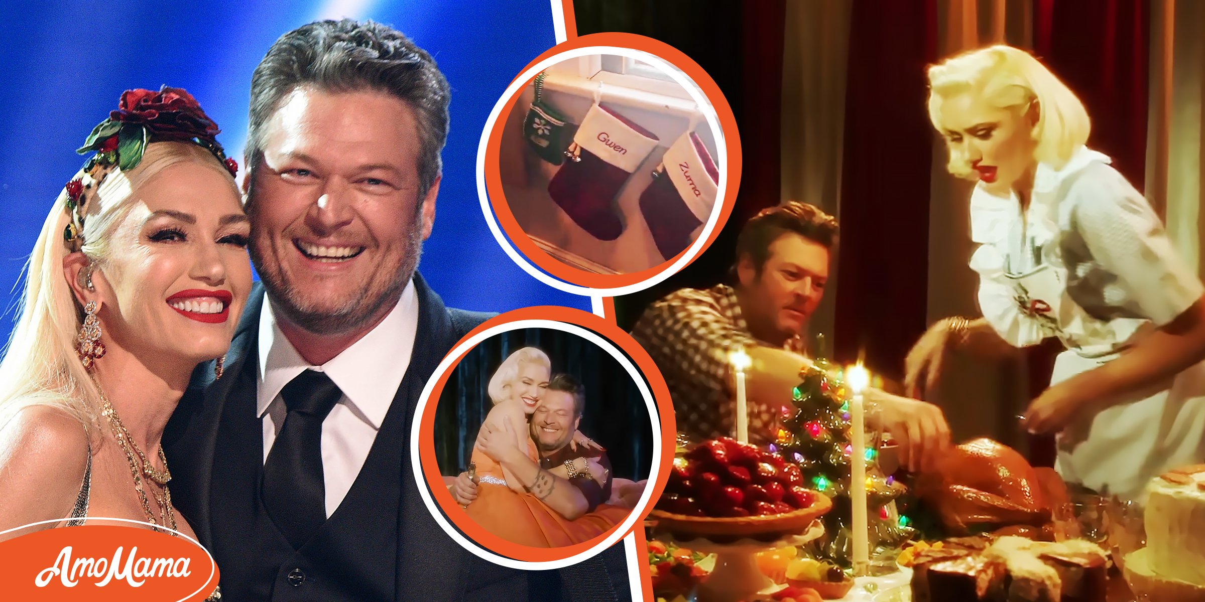Blake Shelton & Gwen Stefani Celebrate 2nd Christmas amid Pregnancy ...