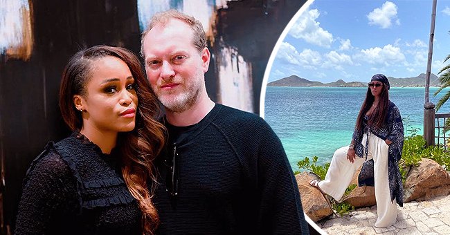 Rapper Eve Swims near Yacht and Poses In Chic Pants and Cape on Lavish ...