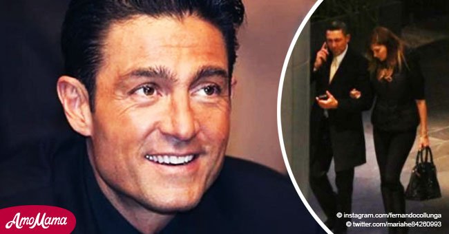 Fernando Colunga fue atrapado disfrutando de la noche con su rumorada novia