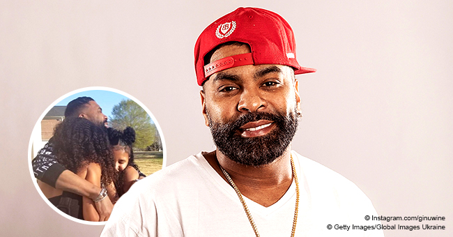 Watch How Singer Ginuwine Once Made His Daughters Cry with Surprise Visit