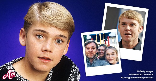 ‘Silver Spoons’ Ricky Schroder Is Now 49 and a Doting Father of Four ...