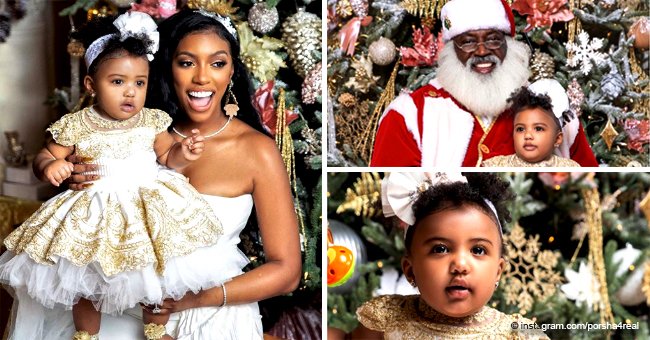 Porsha Williams Shares Gorgeous Photos from Daughter PJ’s First Holiday ...