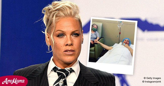 Pink Shares Photo of Dad Jim before He Headed in for Surgery Amid His ...