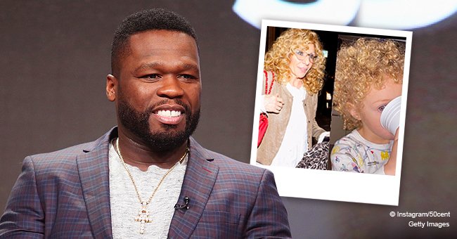 50 Cent Admits Drake's Son Adonis Looks like His Mom Sandi Graham