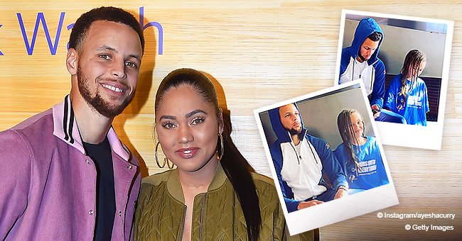 Steph Curry's Daughter Riley Is His Mini-Me as They Move in Sync in ...