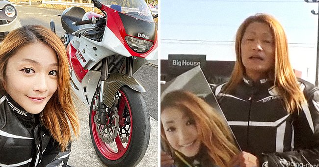 Sin filtros: un japonés de 50 años se hizo pasar por una joven motociclista