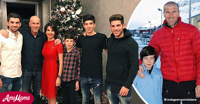 Zinedine Zidane fait de rares révélations sur l'éducation de ses fils