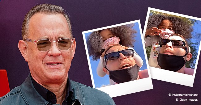 See Chet Hanks' Biracial Daughter Michaiah's Beautiful Hair as He ...