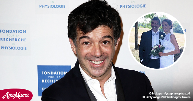 Stéphane Plaza est apparu avec son adorable “belle mariée”, dans un cliché