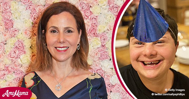 Sally Phillips' Eldest Son Olly Has down Syndrome — Inside Their Mother ...