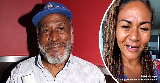 John Amos' Only Daughter Shannon Shows off Some Skin in a Cleavage ...