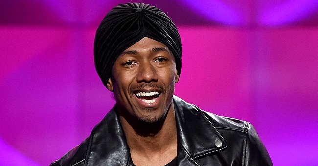 Nick Cannon's Son Golden Looks over the Moon Working Out with His Dad ...
