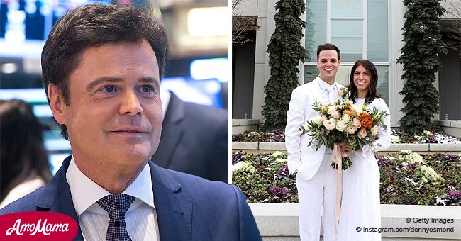 Donny Osmond's Son Josh Has Temple Sealing 5 Months after Civil ...