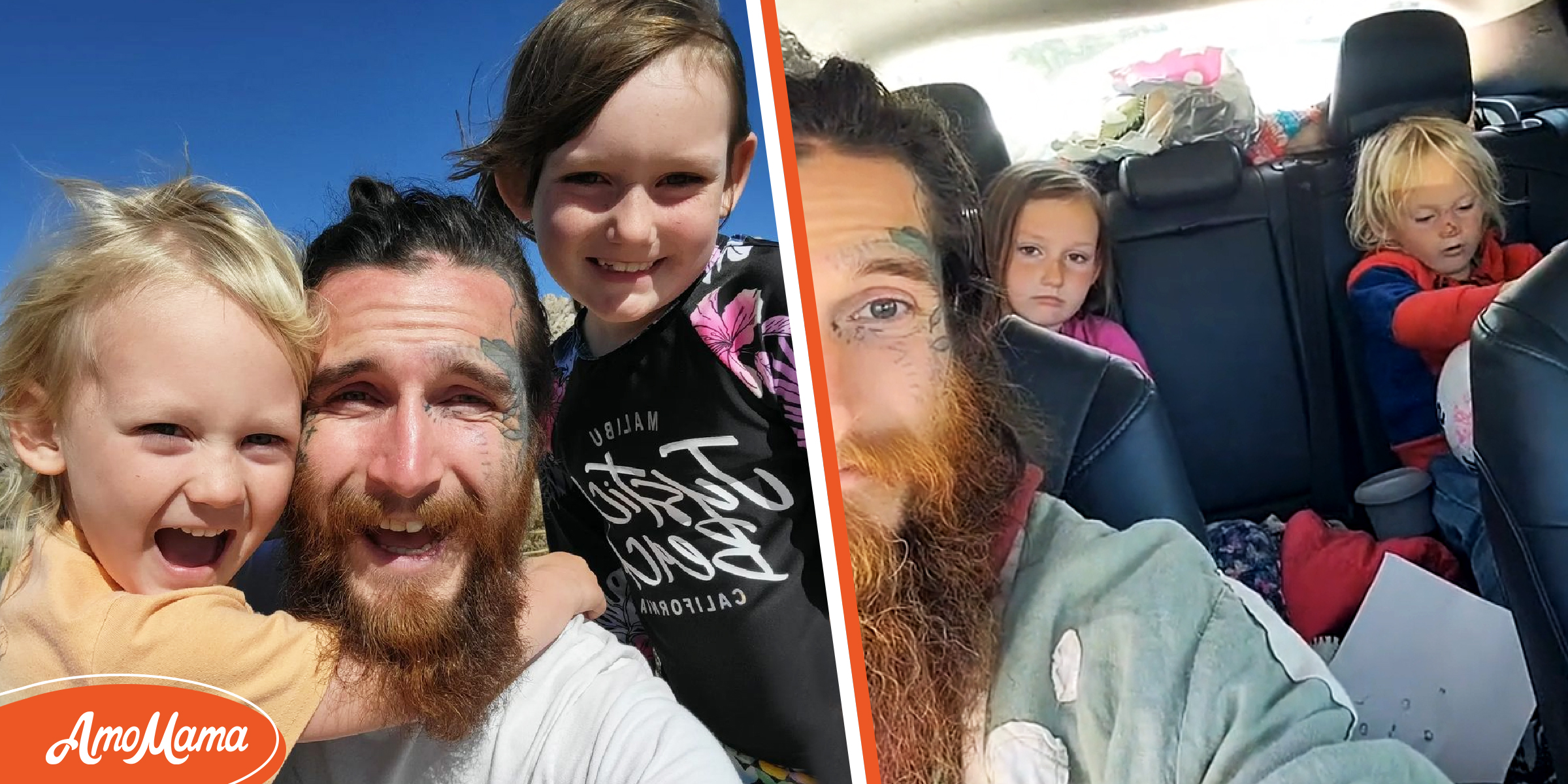 Dad Forced to Live in Car with 2 Kids after Divorce, Gets Money He ...