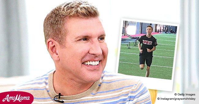 Todd Chrisley's Son Grayson Shares Pictures of Himself at the Gym – See ...