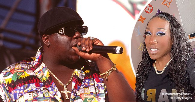 See Notorious BIG's Only Daughter with Wavy Hair & Blue Makeup as She ...