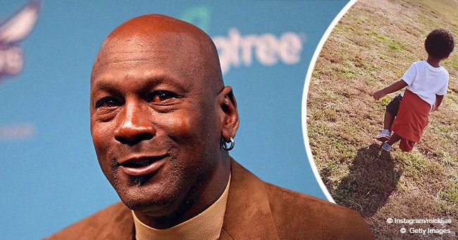 Michael Jordan's 1-Year-Old Grandson Looks Curious in a New Snap as He ...
