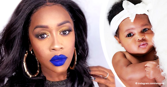 Remy Ma & Papoose Shared Adorable Photo of Baby Reminisce in White ...