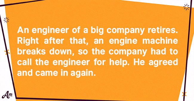Daily Joke: An Engineer of a Big Company Retires
