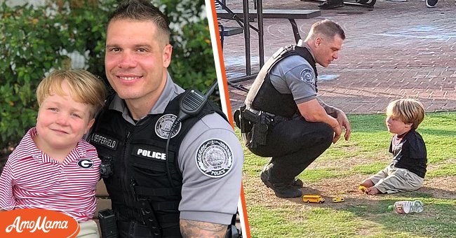 Brave Boy without Arms Dreams of Being a Cop, So Police Officer Trains ...