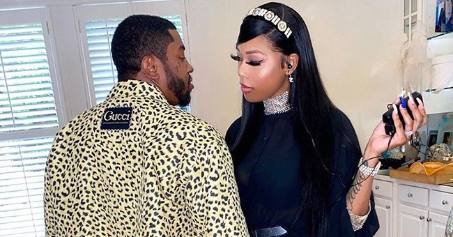 Lil Scrappy Melts Hearts Gently Holding Newborn Daughter Wrapped in ...