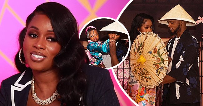 Remy Ma, Husband Papoose & Daughter Reminisce All Rock Kimonos for Her ...