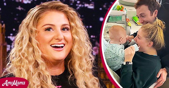 Meghan Trainor Shares Rare Glimpse at Son Riley Saying 'I Love You' to ...