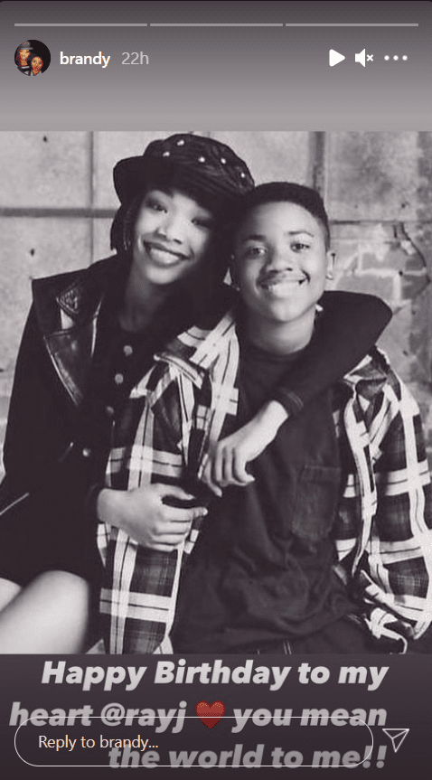 Brandy Norwood Posts a Throwback Photo on Ray J's 40th Birthday — See ...