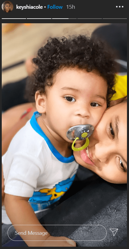 Keyshia Cole Shares Adorable Pic of Sons Daniel Jr and Tobias Amid ...