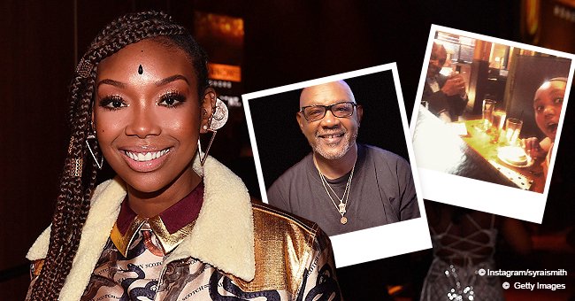 Brandy's Only Daughter Gushes over Her Grandpa & Shares Cute Photos of ...