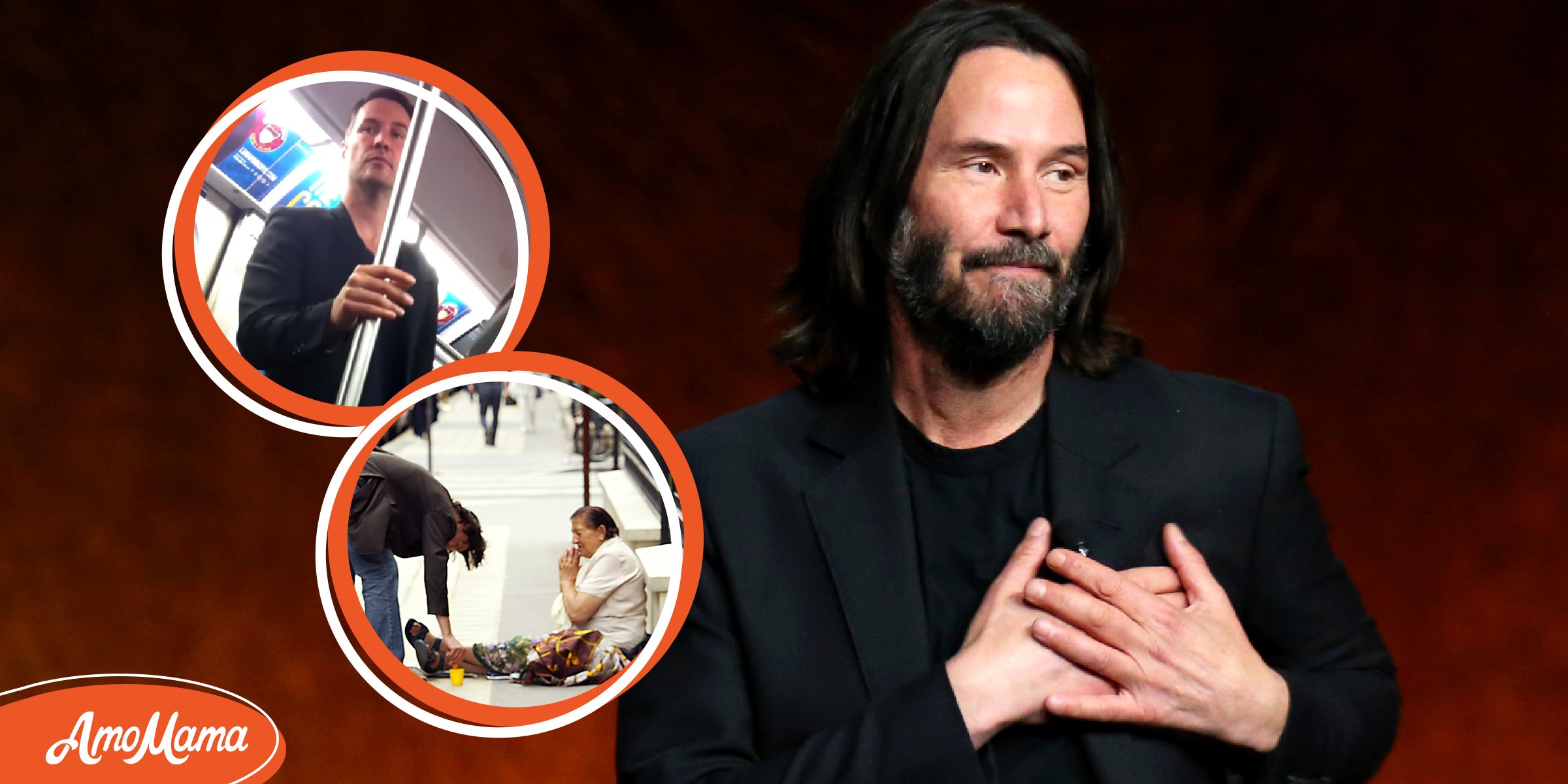 People Believe Keanu Reeves Is Godsent after He Sat and Ate with ...