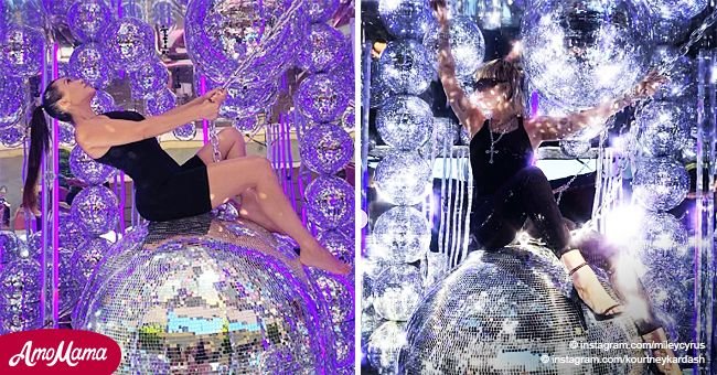 KUWTK's Kourtney Kardashian Channels Miley Cyrus as She Poses on a ...