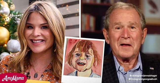 'Today' Host Jenna Bush Hager Reveals Portraits George W Bush Painted ...