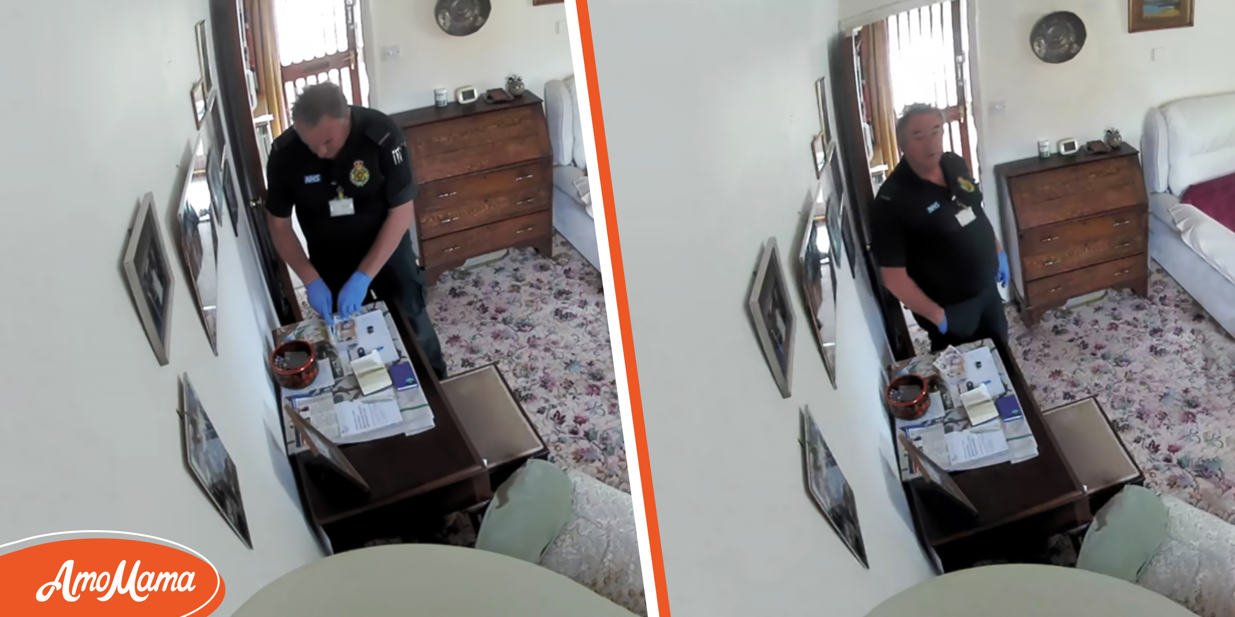 Paramedic Steals Old Ladys Money Right After She Dies Spots Hidden