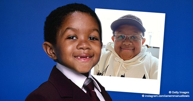 'Webster' Star Emmanuel Lewis Smiles in a White Hoodie as He Celebrates ...