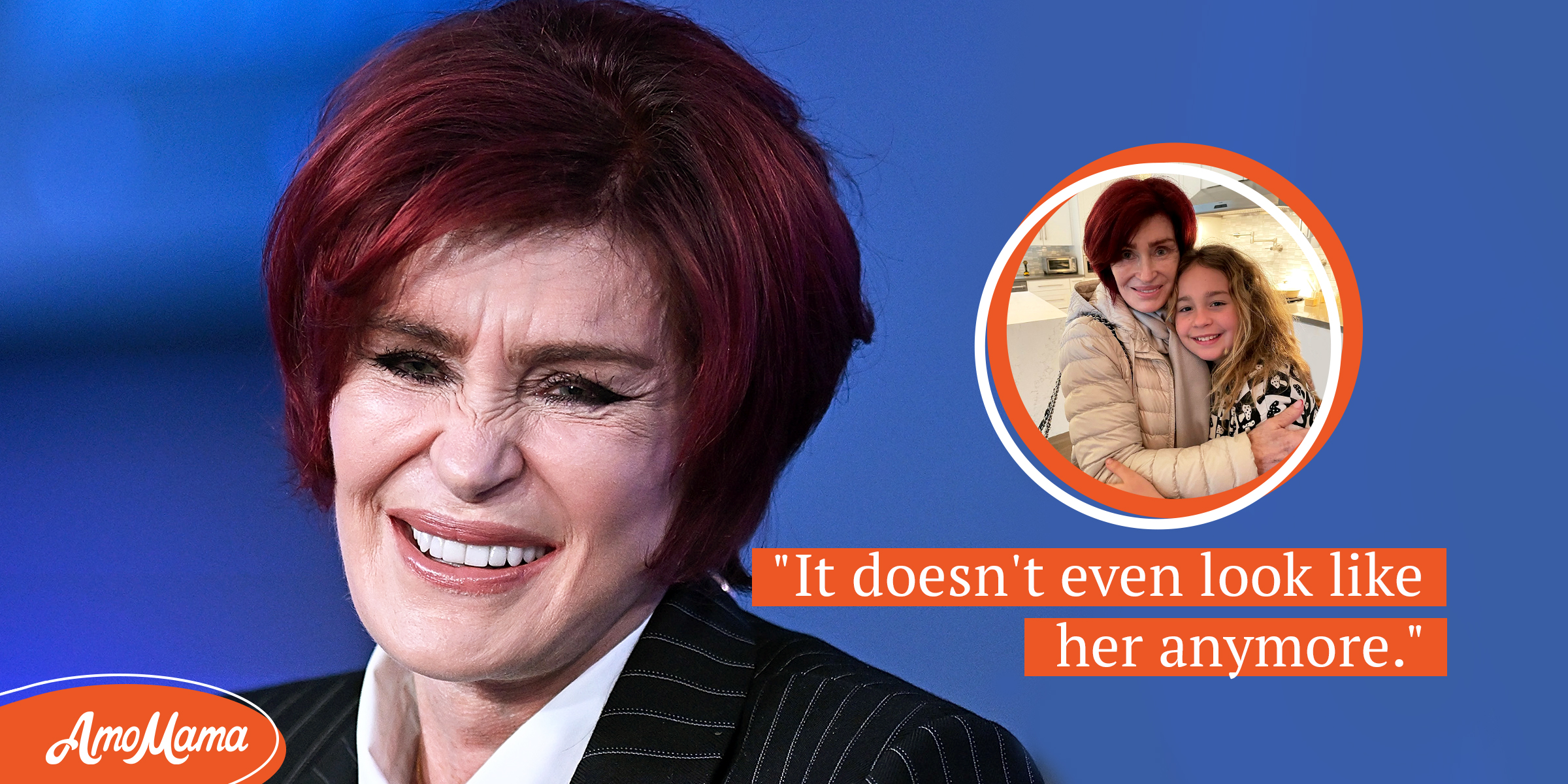 Grandma Sharon Osbourne Appears Thin & with No Makeup, Showing Her ...