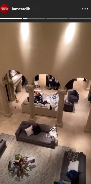 Cardi B Proudly Shares Glimpse inside Her Lavish Mansion — See the Huge ...